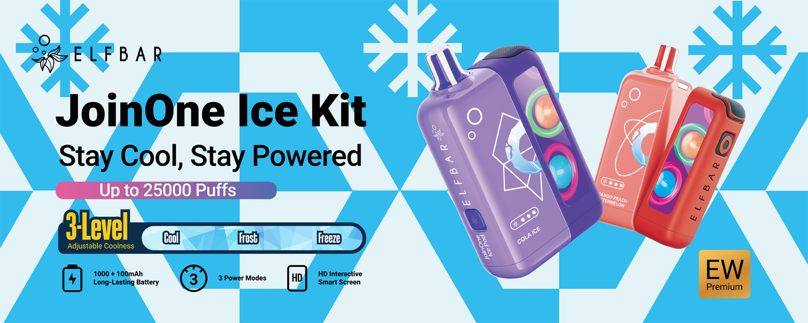 ELFBAR 50%OFF!! JoinOne Series