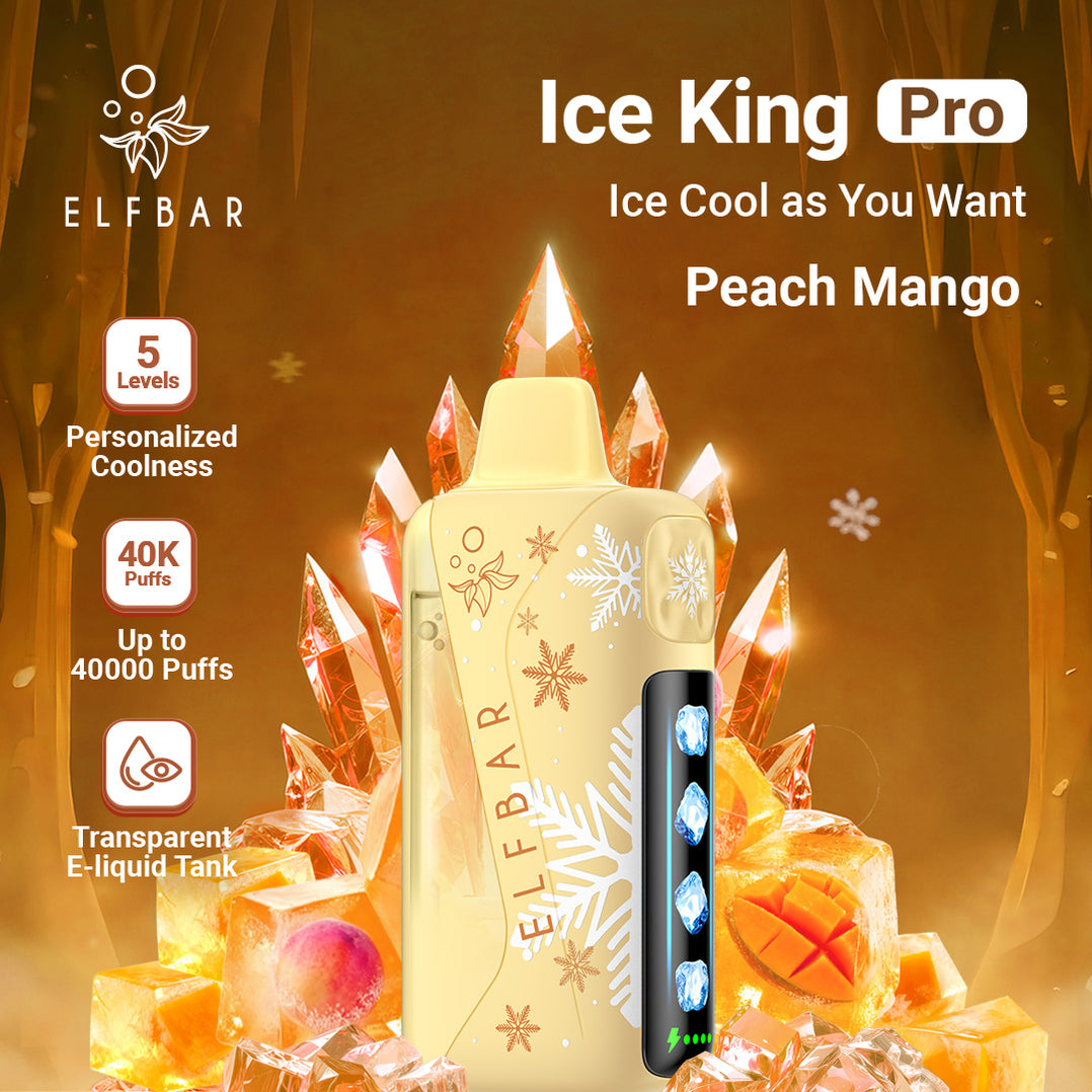 ELFBAR Ice King Pro Disposable Vape Winter Edition (New Product Arriva